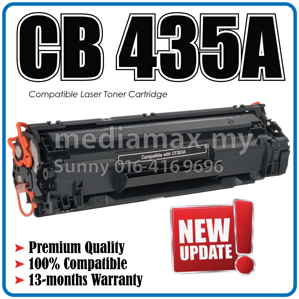 Laser Toner Cartridge Compatible to HP CB435A 35A HP35A CB435 CB 435A ...