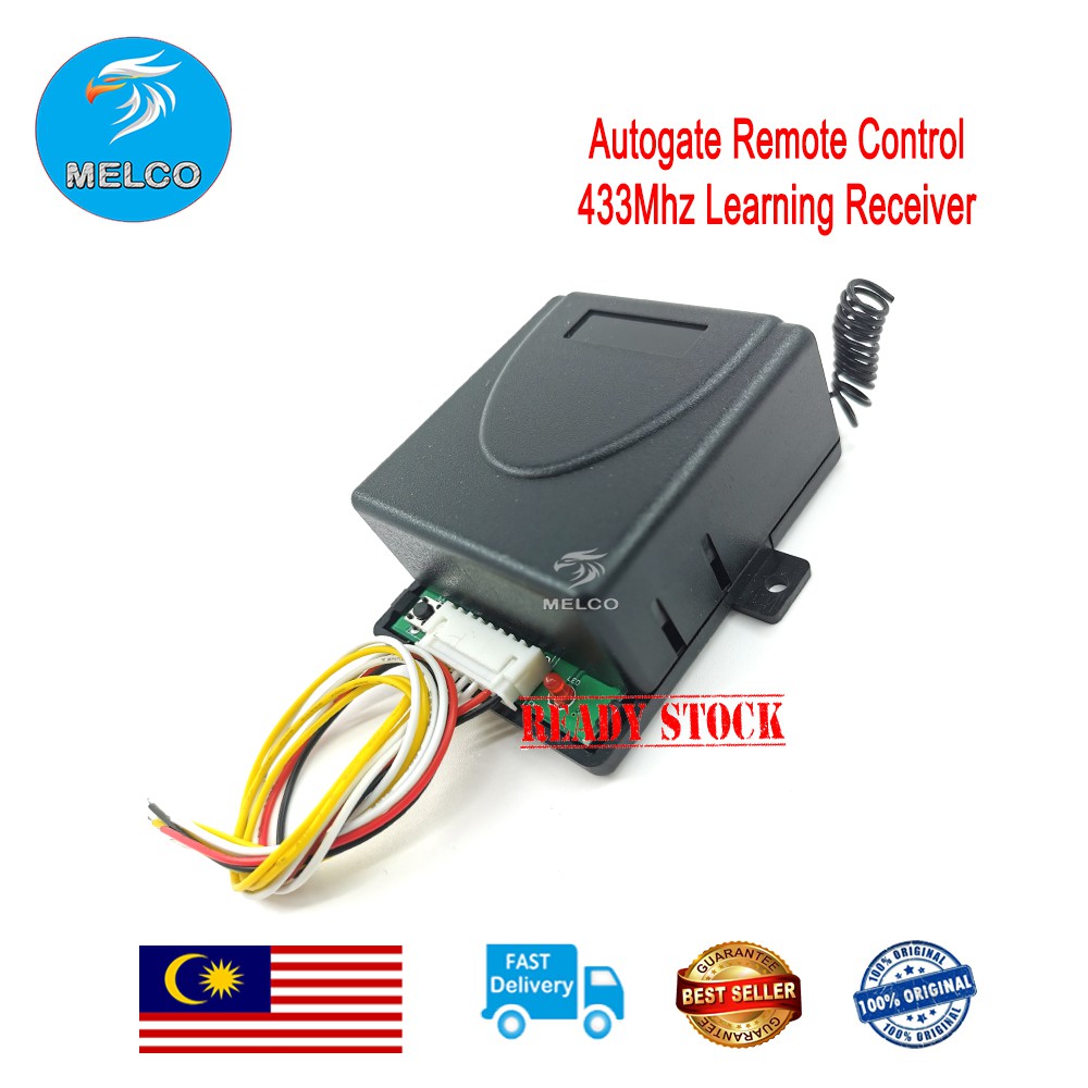 Autogate Remote Control 433Mhz Set With 3 Transmitters & 1 Receiver ...