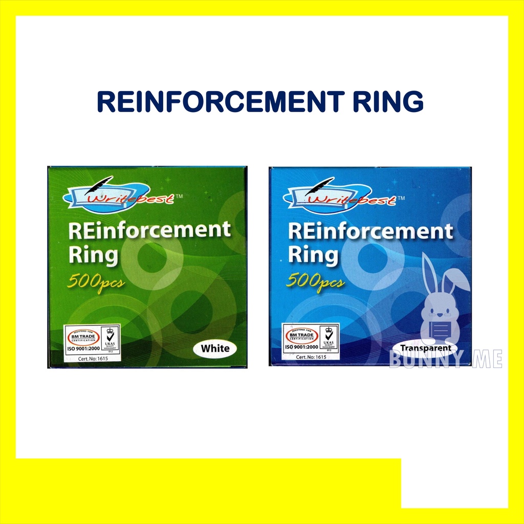 REINFORCEMENT RING 500'S CLEAR/WHITE | Shopee Malaysia