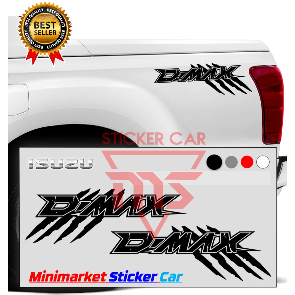 STICKER DMAX SIDE BAK CUTTING STICKER ISUZU D MAX | Shopee Malaysia