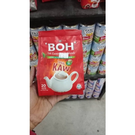 teh boh lebih kaw uncang bukan serbuk untuk 20 uncang | Shopee Malaysia