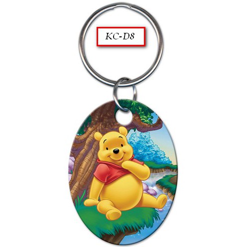 9 Types Of Fashion Cute Fancy Disney Characters Iron Key Chain | Shopee ...