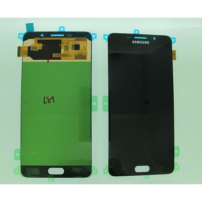 Samsung A7 2016 ( A710 ) OLED Amoled LCD Display with Digitizer Touch Screen Glass Fullset ...