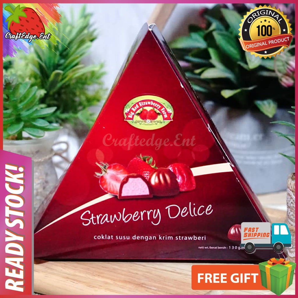 Chocolate Strawberry Delice Coklat Big Red Strawberry Farm Cameron ...
