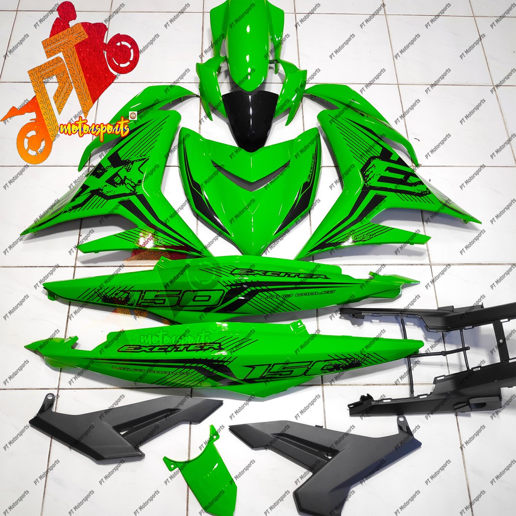 Yamaha Y15ZR Y15 Cover Set Neo Green Transparent Exciter Ex Thai ...