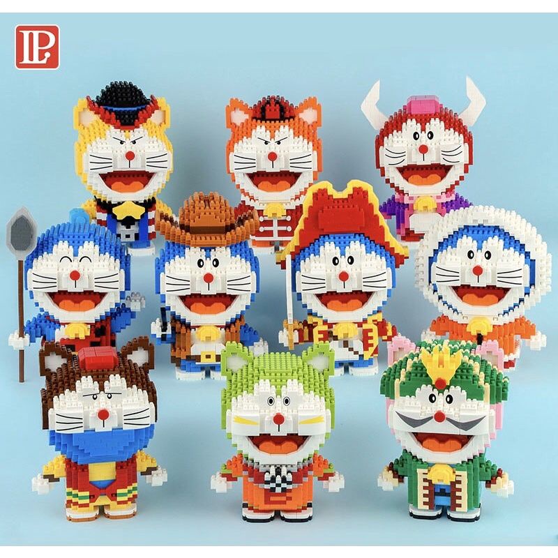⚠️现货⚠️ReadyStocks Balody Doraemon Blocks toys 贝乐迪 小叮当 哆啦A梦 七小子 正版授权微钻颗粒 ...