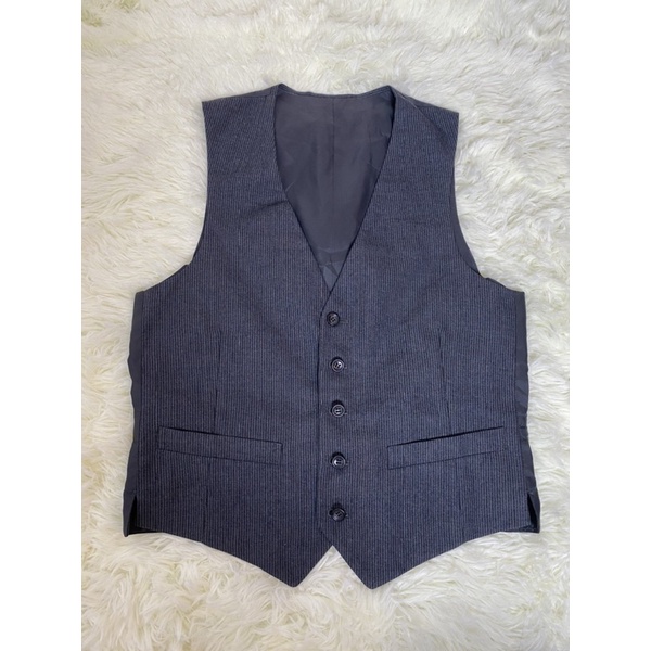 Gile Vest / Waistcoat Coordinated Jacket Vest / Blazer (2hand) | Shopee ...