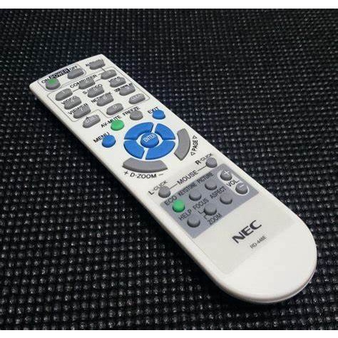RD-448E for NEC Projector Remote Control for VT375 VT380 VT470 VT480 ...