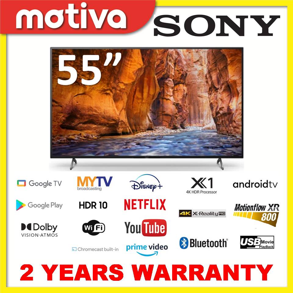 Sony 55" KD-55X85J KD55X85J Android 4K HDR LED Google TV [2 Years ...