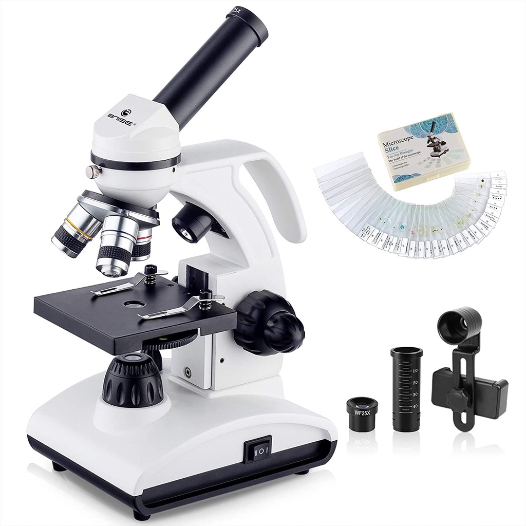 BNISE 100x-2000x Biological Microscopes, for Kids Students Adults ...