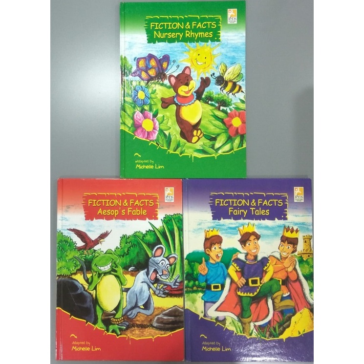 Nursery Rhymes, Fairy Tales, Aesop's Fable: Fiction & Facts | Shopee ...