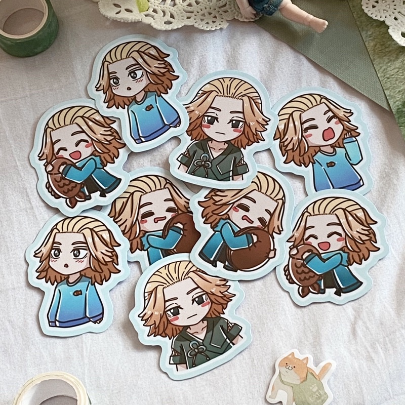 Tokyo Revengers Mikey Stickers (5pcs) | Shopee Malaysia