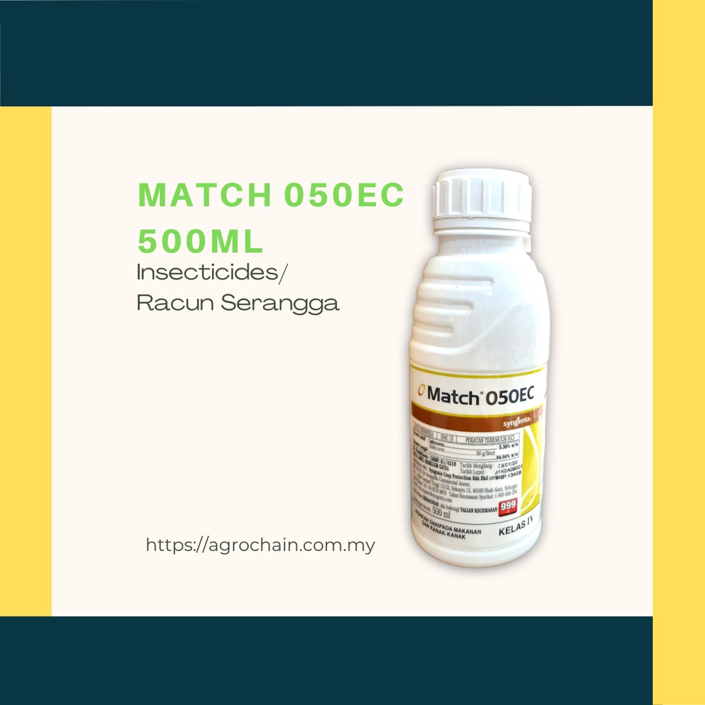 SYNGENTAR - MATCH 500ML (RACUN SERANGGA/杀虫剂/INSECTICIDE) | Shopee Malaysia