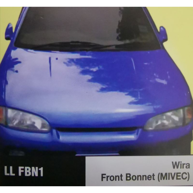 Wira/Satria Bonnet Mivec LL8313 Fibreglass Without Paint | Shopee Malaysia