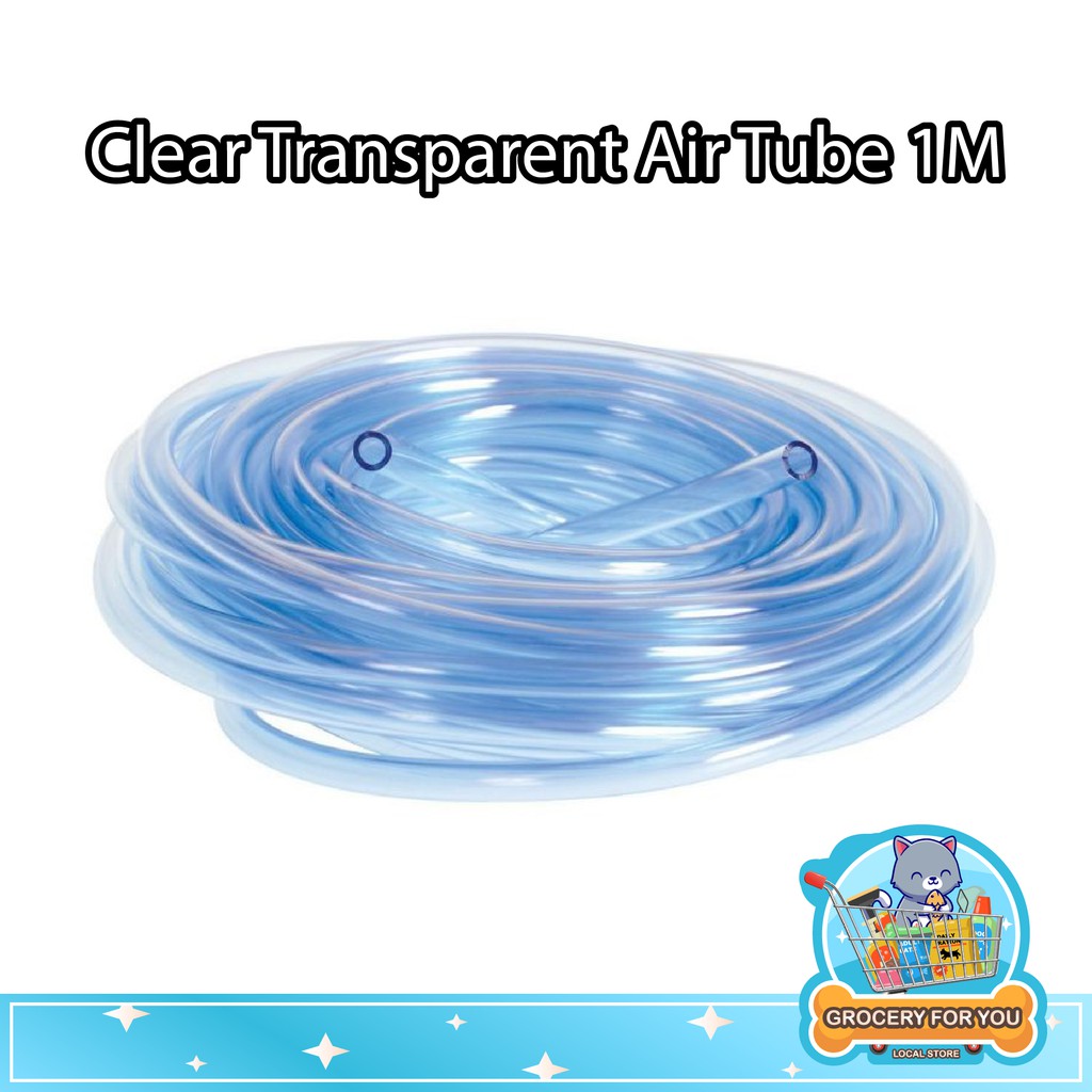 Clear Transparent Air tube Aquarium Air Hose tube for air pump Pipe ...