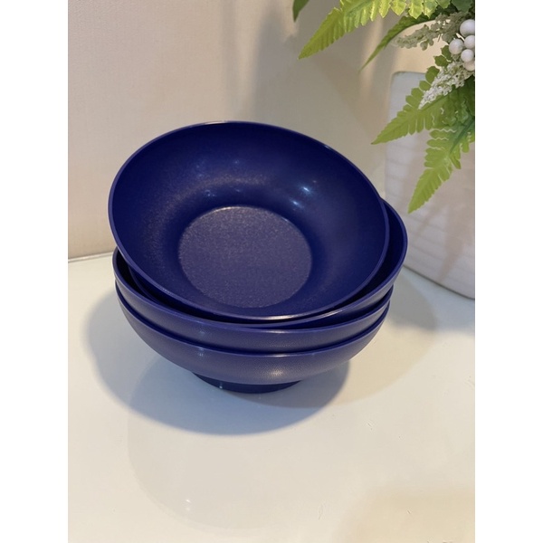 🔥READY STOCK 🔥💯Tupperware Royale Blue Bowls 600ml / Blossom Bowl （1pc ...