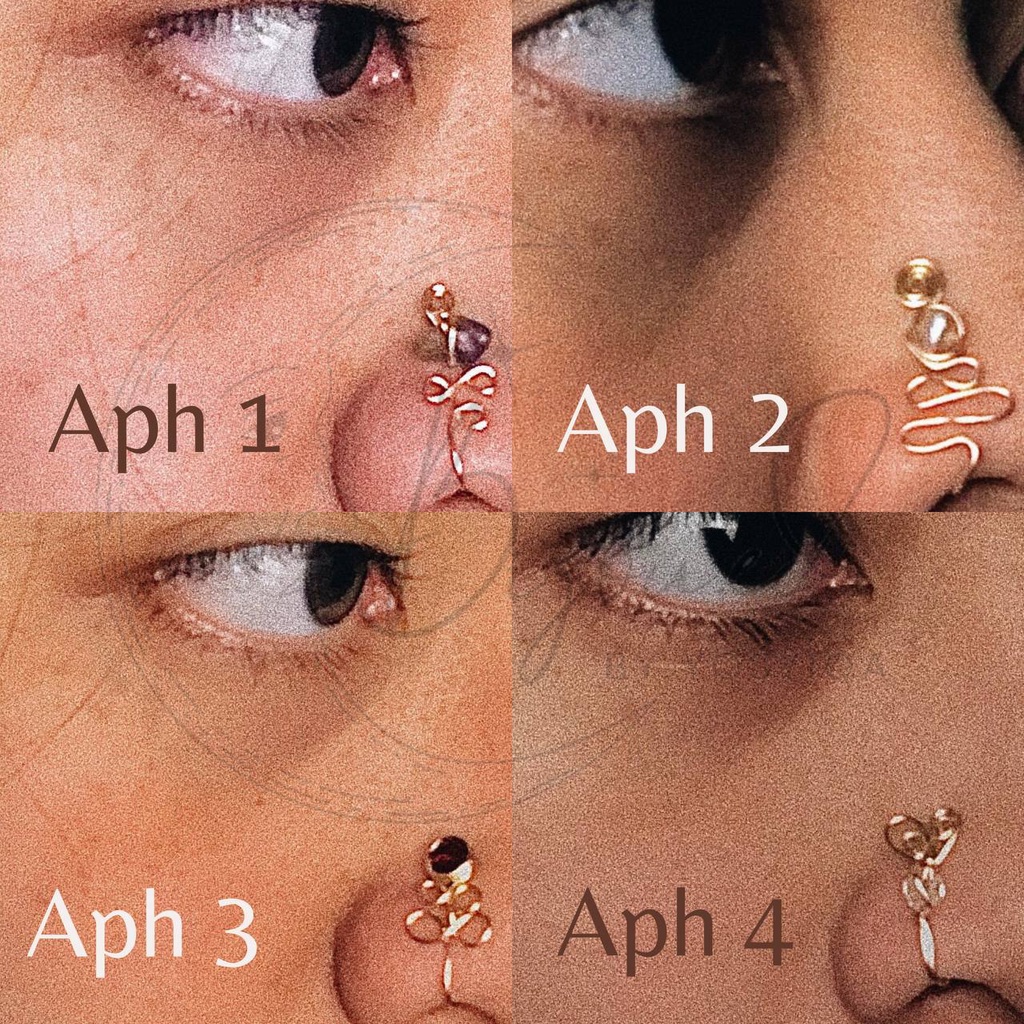 APHRODITE Handmade Nose Cuffs 14k Gold | Shopee Malaysia