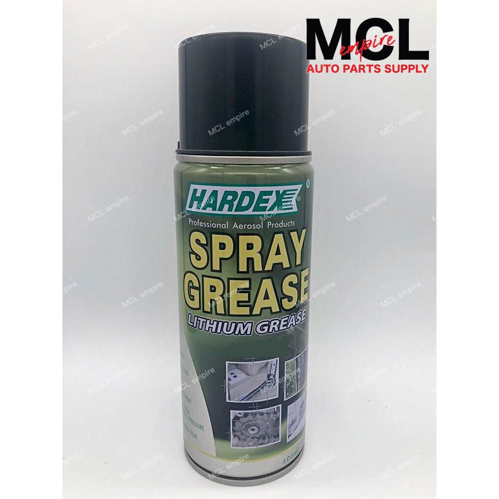 HARDEX Spray Grease Lithium Grease 400ml | Shopee Malaysia