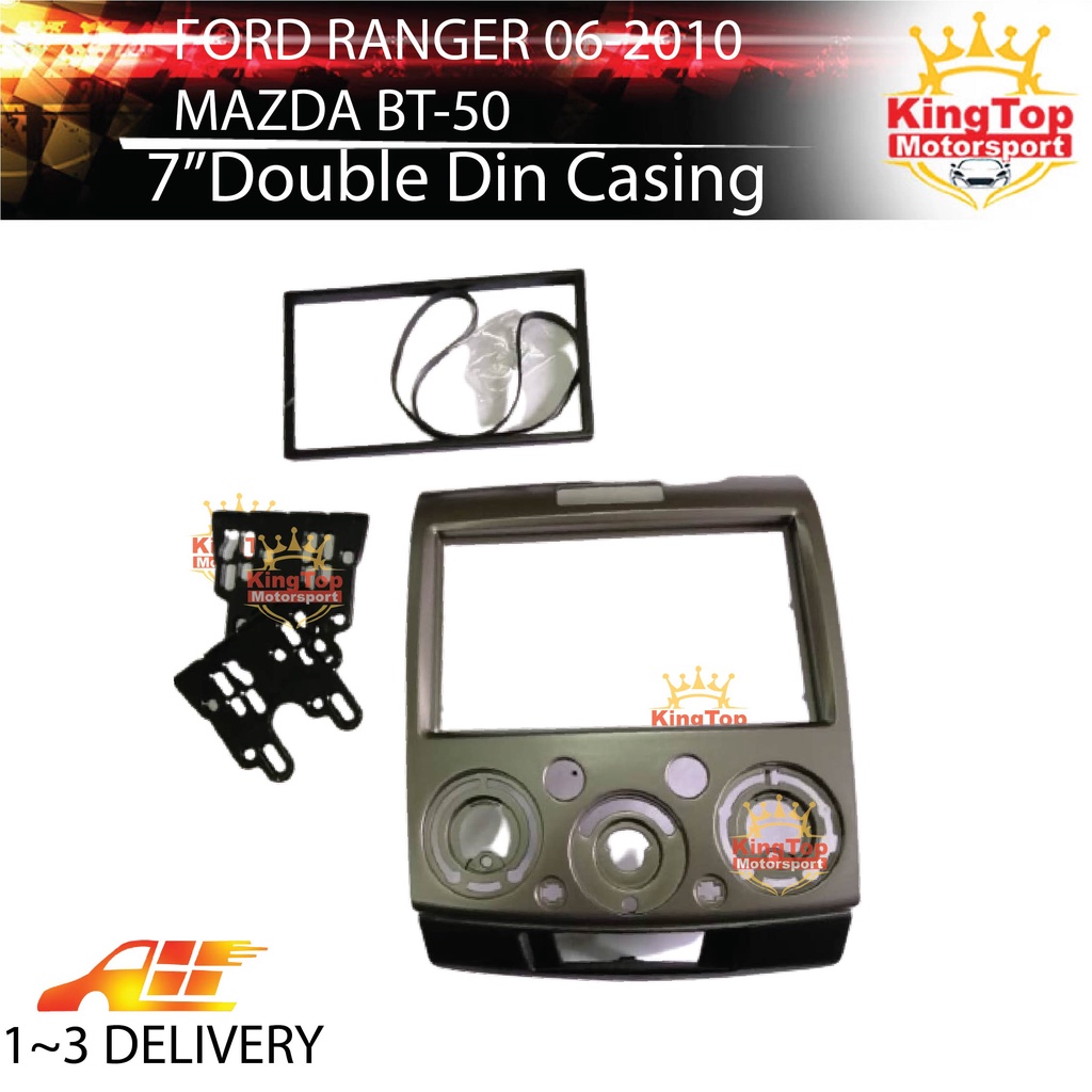 Ford Ranger / BT-50 / Everest (2007-2011) Double Din Player Casing ...