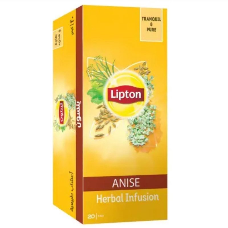 Lipton Tea 20 And 25 Bags - Herbal Camomile, Lemon And Ginger, Hibiscus ...