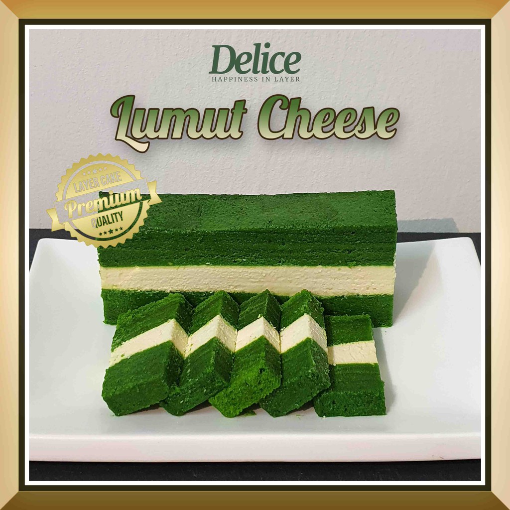 Kek Lapis Premium Lumut Cheese 🔥Ready Stock🔥 | Shopee Malaysia