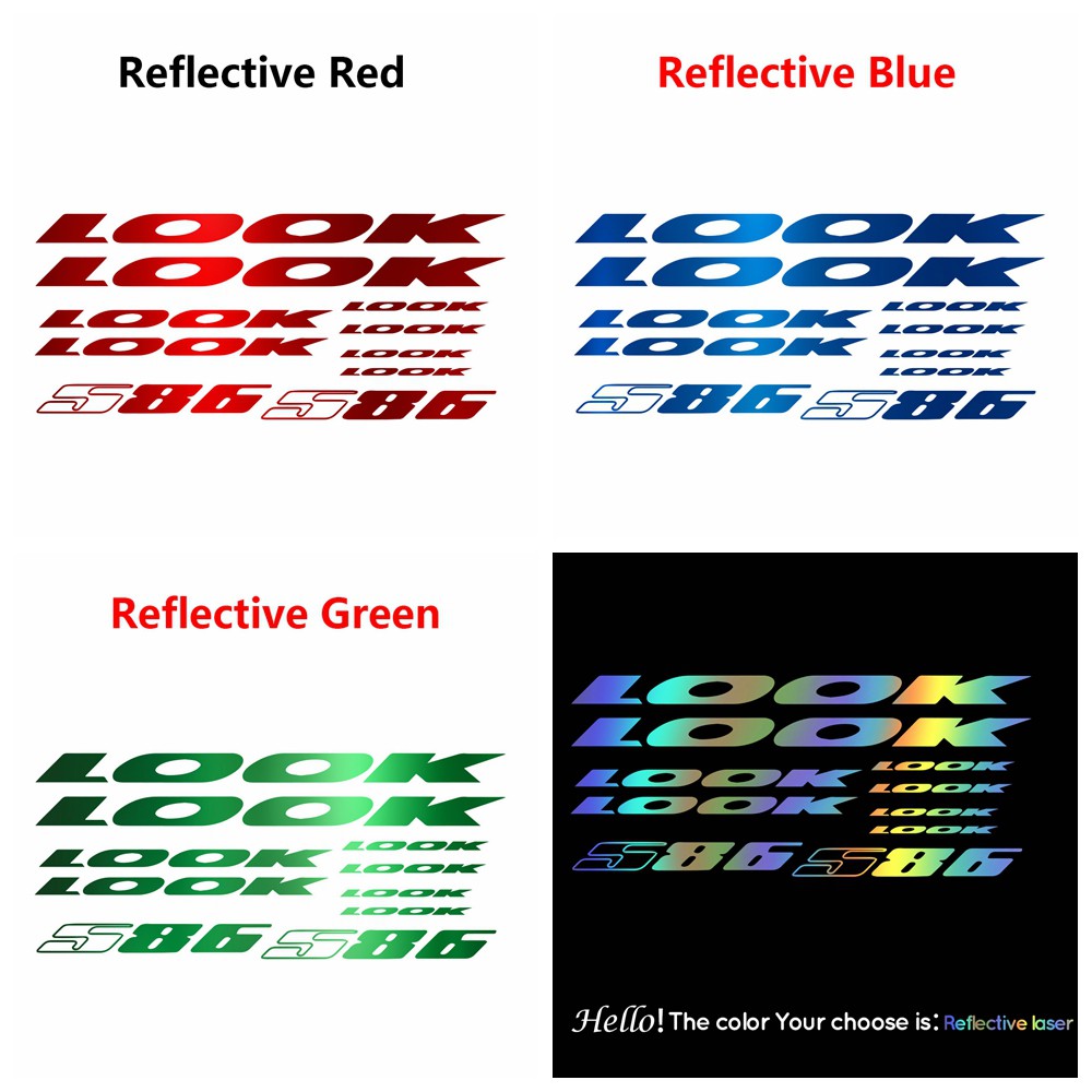 look Bikes Decals, Stickers, Mtb. Cycling, Bmx, Car, Van,Bicycle Vinyl ...