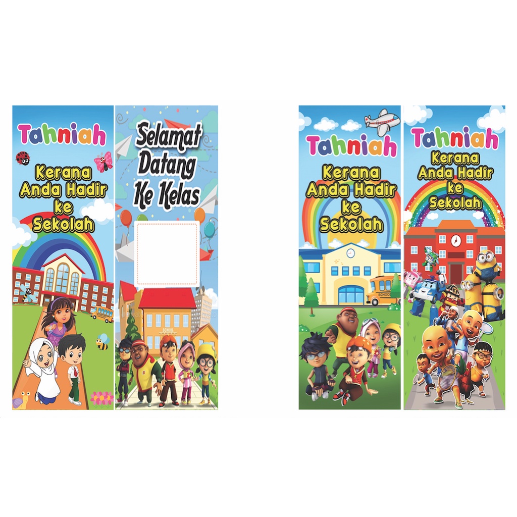 BANNER HIASAN SEKOLAH - BUNTING SELAMAT DATANG SEKOLAH | Shopee Malaysia