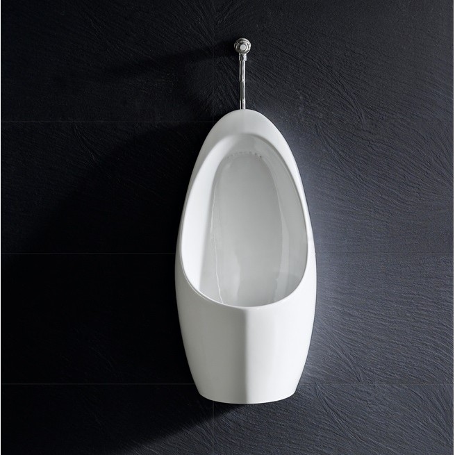 White wall-mounted urinal with modern 1-piece design | Shopee Malaysia