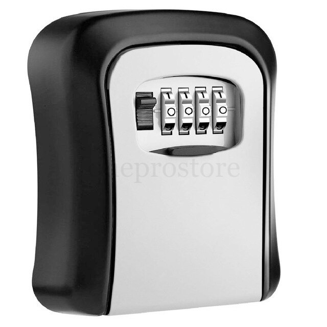 4 Digit Key Homestay Storage Lock Box Home Key Locker for AirBnb Wall ...