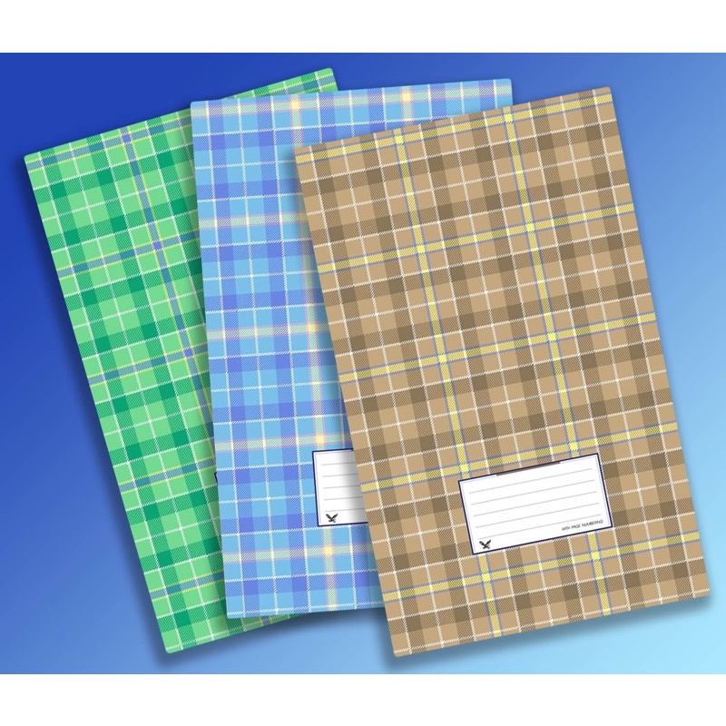 Eagle Hard Cover Foolsclap Book/Exercise Book/Single Line with Hard ...