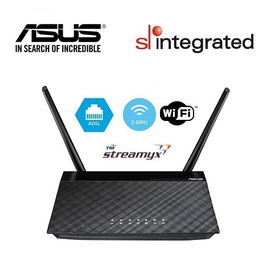ASUS DSL-N16 Wireless N 300Mbps ADSL2+ Modem Router | Shopee Malaysia