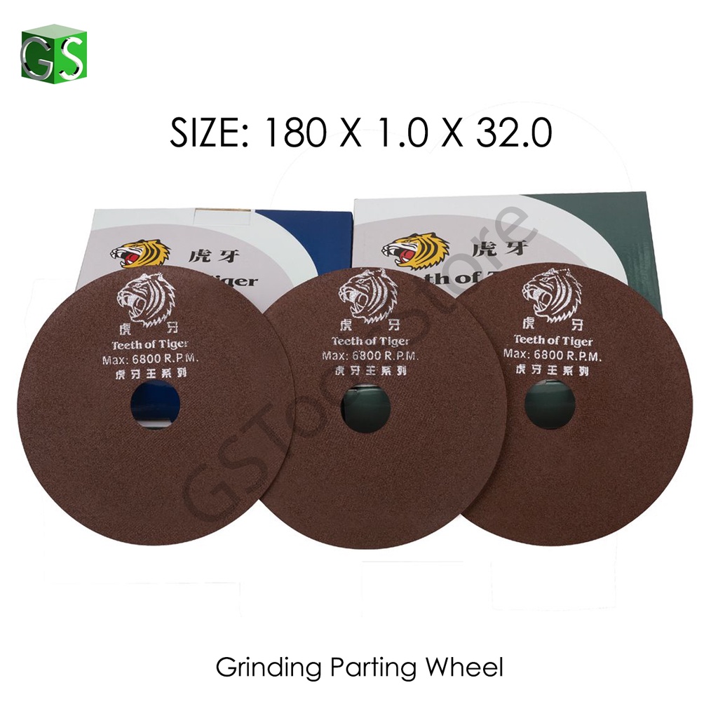 7" Grinding Parting Off Wheel 180 x 1.0 x 32mm | Shopee Malaysia