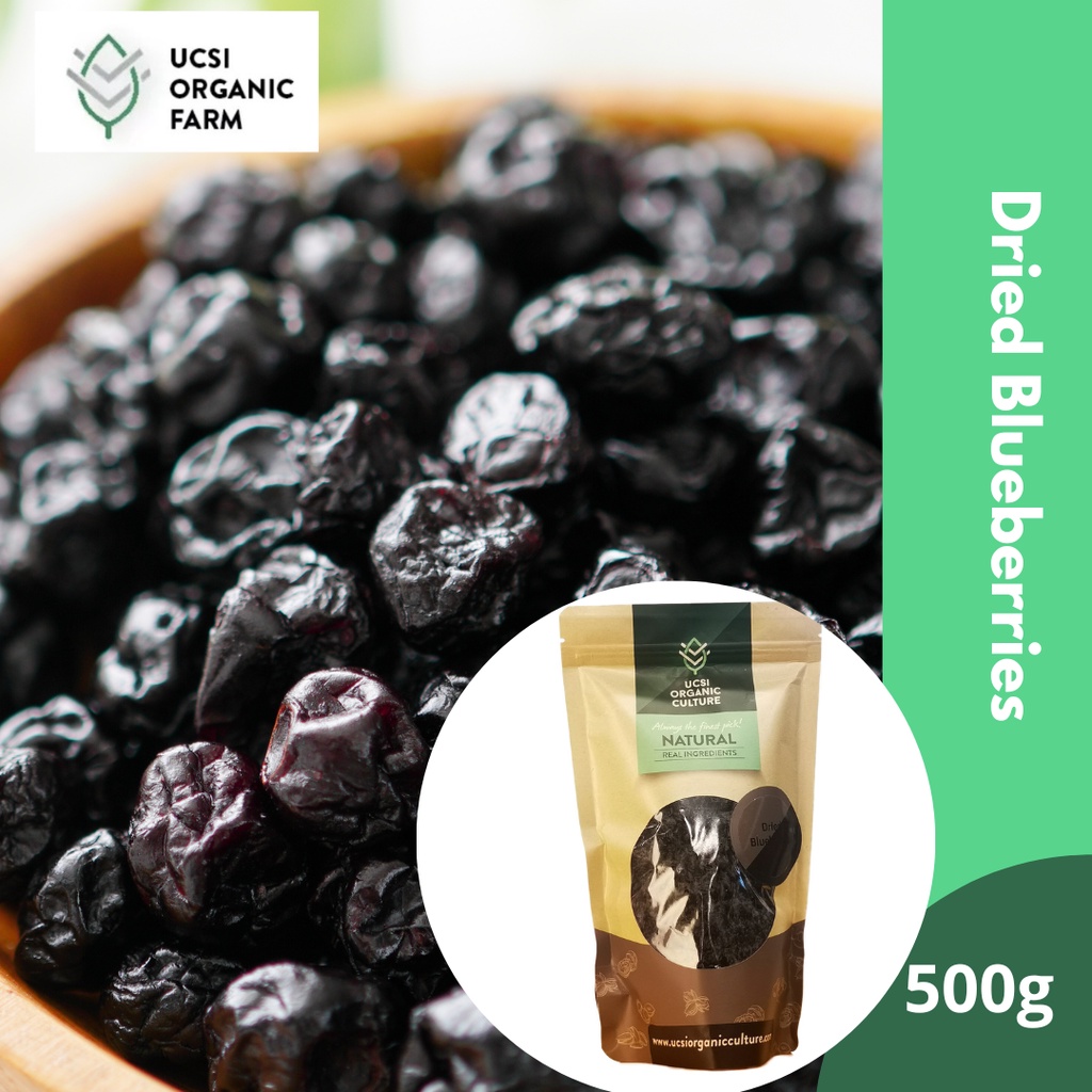 UCSI Organic-Dried Blueberries 500g | Shopee Malaysia