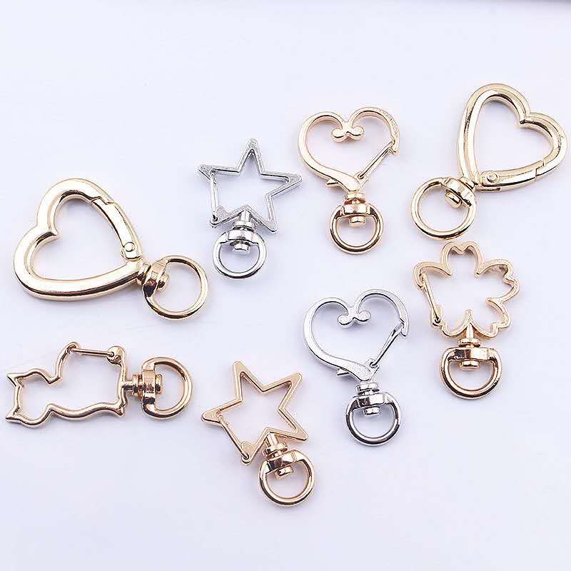 5pcs/Lot Creative Keychain DIY Key Rings Key Chain Jewelry Findings ...