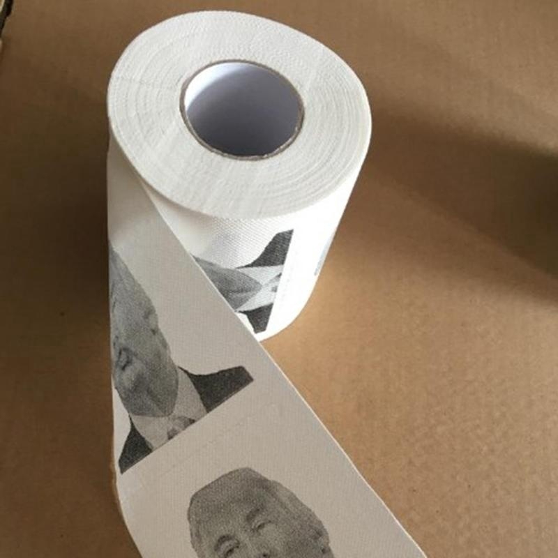 Donald Trump Humour Toilet Paper Presidential Tissue Roll | Shopee Malaysia