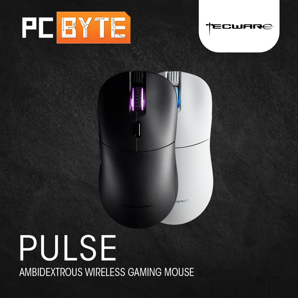 Tecware Pulse Ambidextrous Wireless Gaming Mouse | Shopee Malaysia