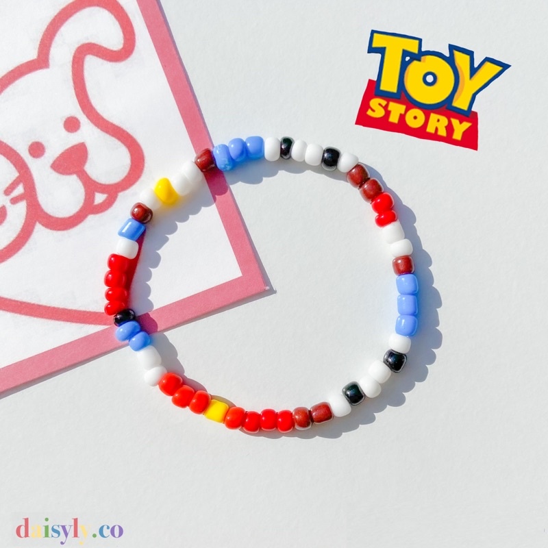 [Daisyly.Co] Toy Story Color Pallet Inspired Beads Bracelet | Shopee ...