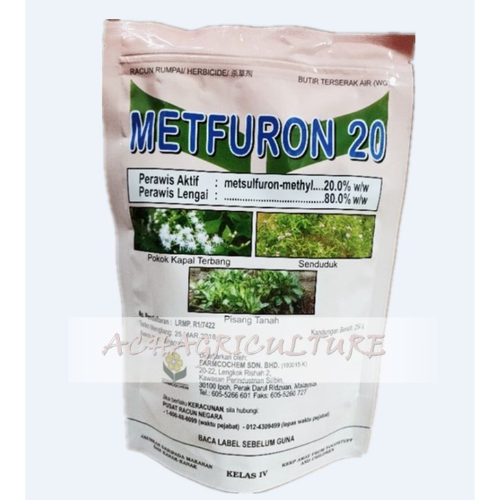 250G/1KG METFURON 20 | RACUN RUMPAI | Racun Anak Pokok Herbicide ...