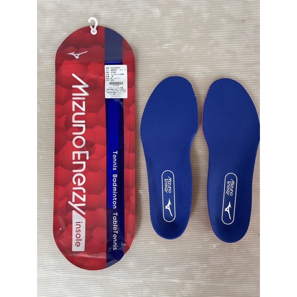 Mizuno Kinetic Energy Insole 61GZ220309 Rack Racket Sports Dedicated ...