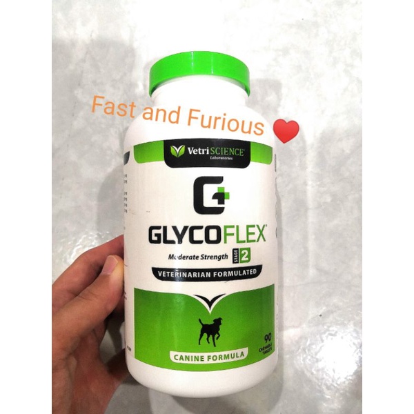 💥Ready Stock💥 GLYCOFLEX STAGE 2 Chewable Tablets For Dog Tablets ...