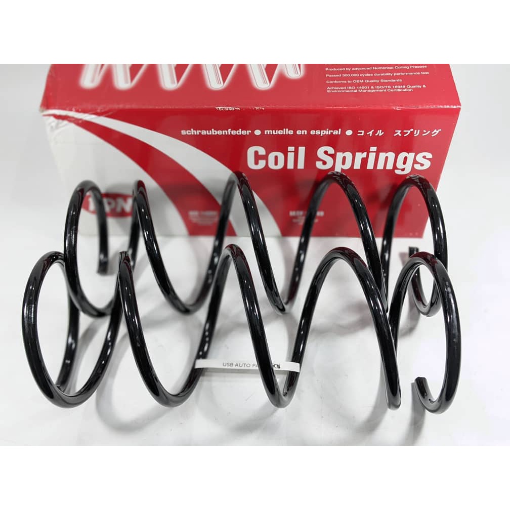 (1 PAIR) PROTON SAGA 8V 12V ISWARA APM ORIGINAL FRONT COIL SPRING ...