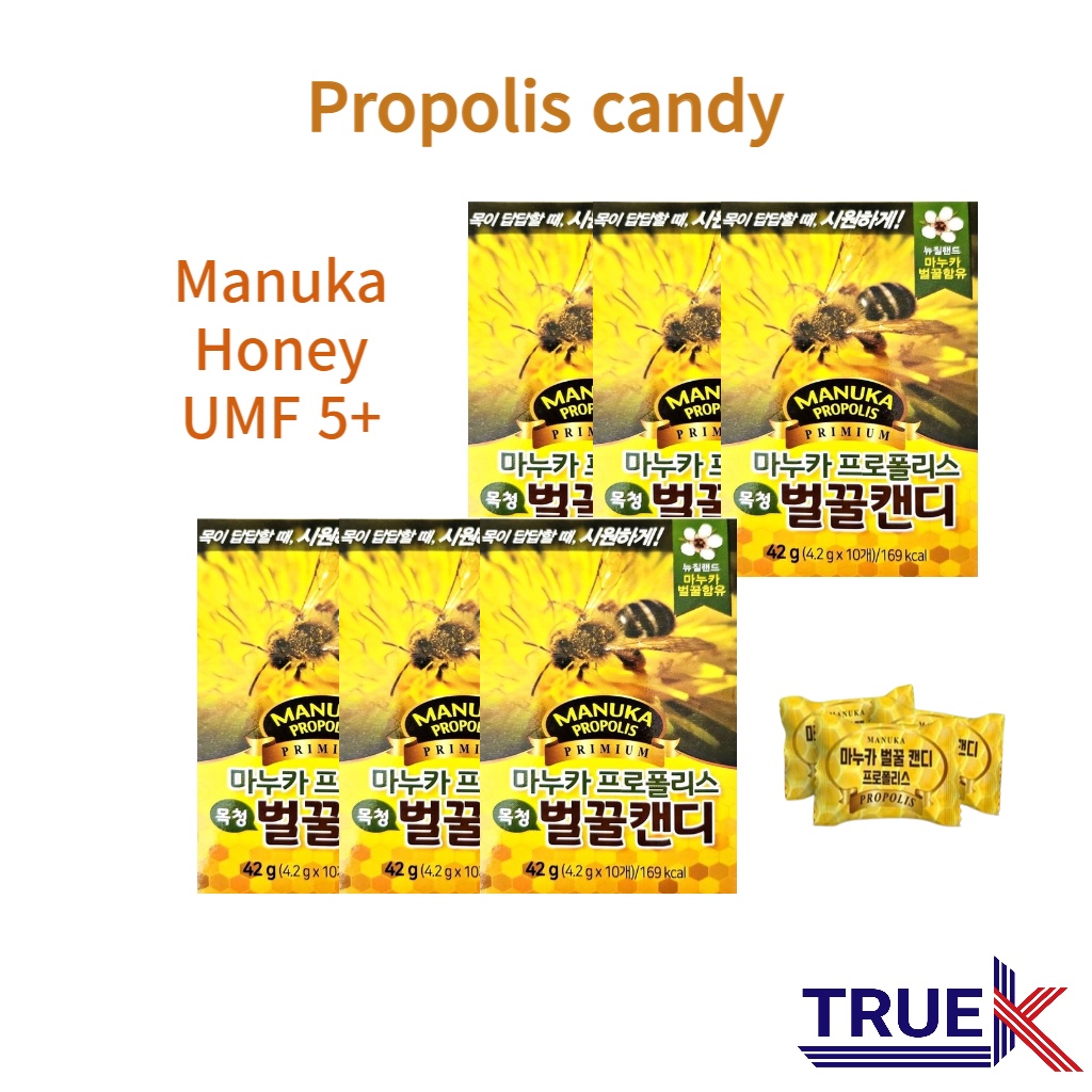 Manuka honey candy 60 candies/propolis candy/logenzes/manuka honey umf ...