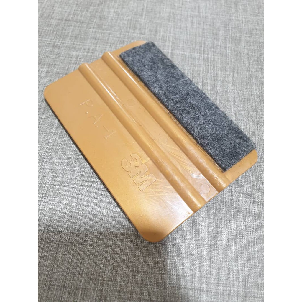 3M™ Hand Applicator ORIGINAL 3M Felt Edge Squeegee PA1-G Gold Wrap film ...