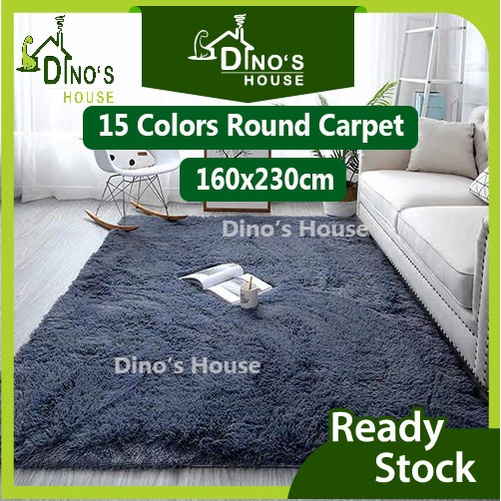 [160x230cm] 15 Colors Viral Ultra Soft Carpet For Bedroom Living Room ...