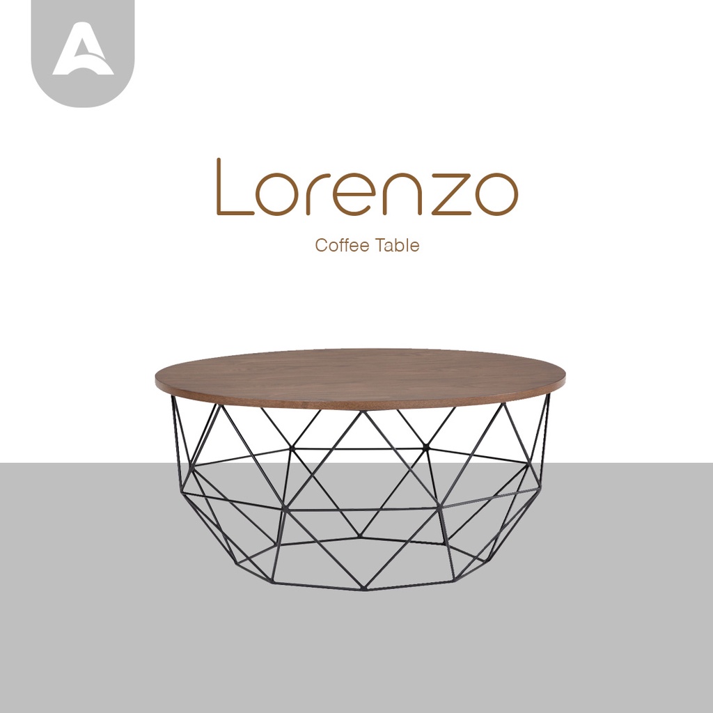 Arturo - Lorenzo Round Coffee Table | Shopee Malaysia