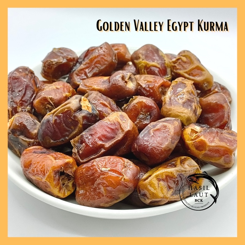 Golden Valley Egypt Kurma | Egypt Kurma Dates (100g/500g/1KG) | Shopee ...