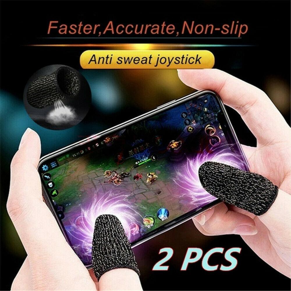 Mobile Gaming Finger Sleeve Touchscreen Game Controller Sweatproof ...