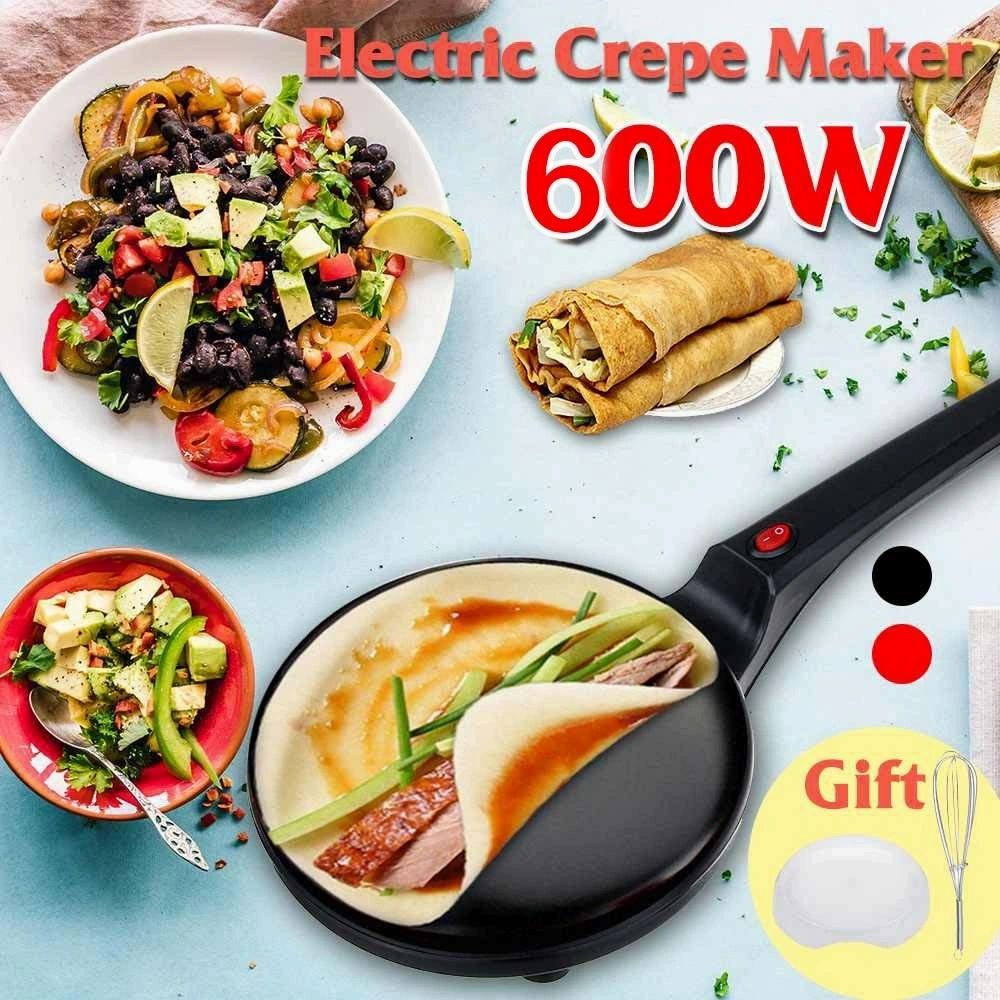 Homeflix 220V Non-stick Electric Crepe Pizza Maker Pancake Machine ...