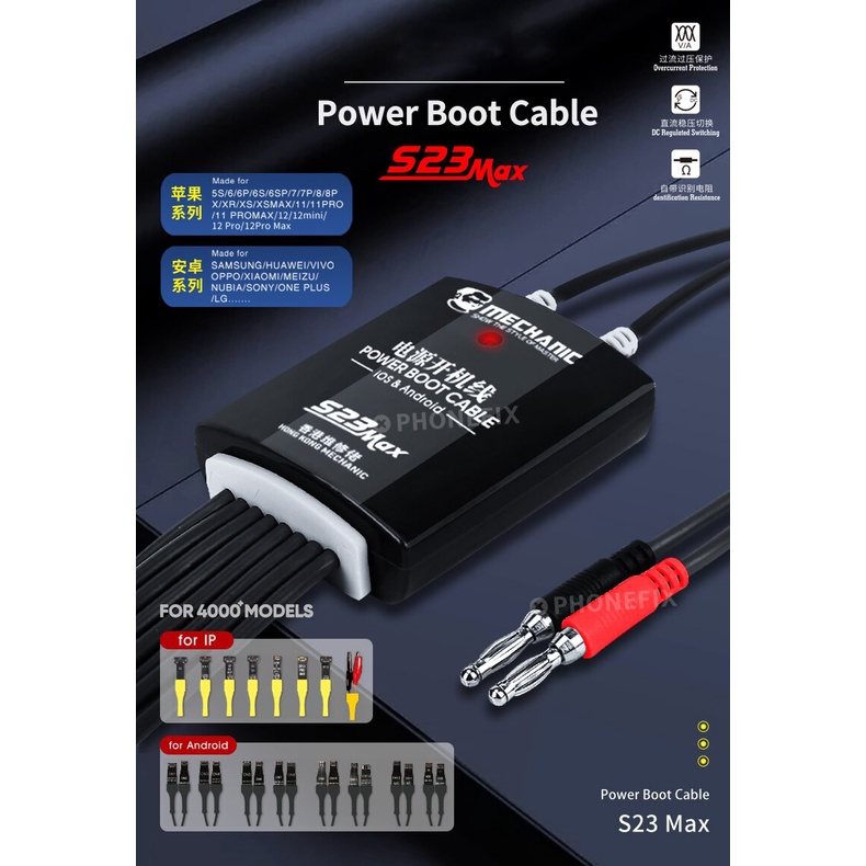 MECHANIC S23 MAX POWER BOOT CABLE IOS & ANDROID | Shopee Malaysia