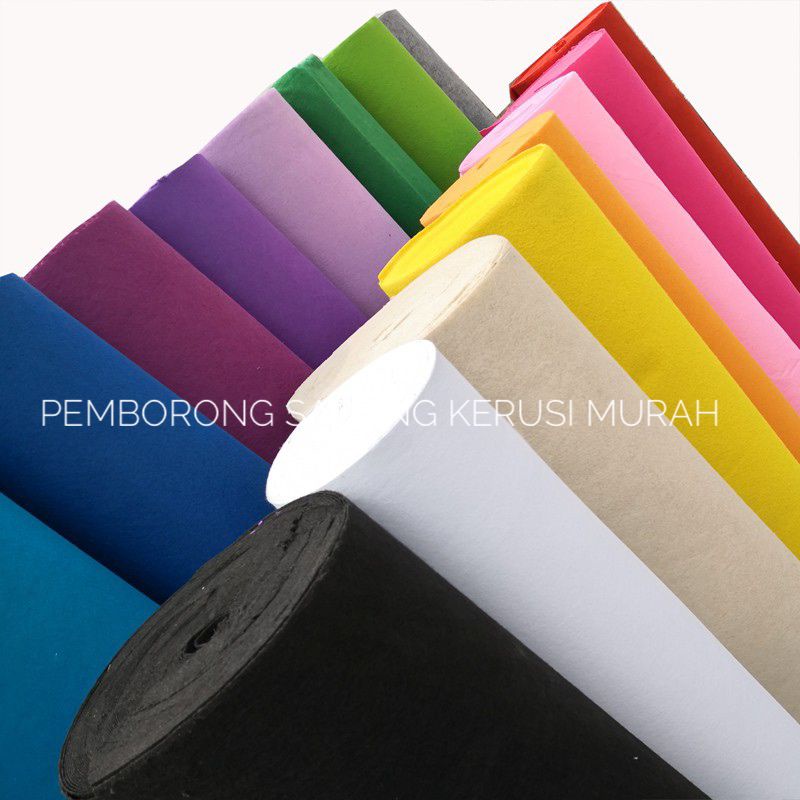 3ft 1 Roll 25 meter 82ft Needle Punch Carpet Merah Hijau Putih Kuning ...